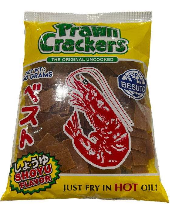 BESUTO Prawn Crackers The Original Uncooked Shoyu (250 gr) – Tindahan ...