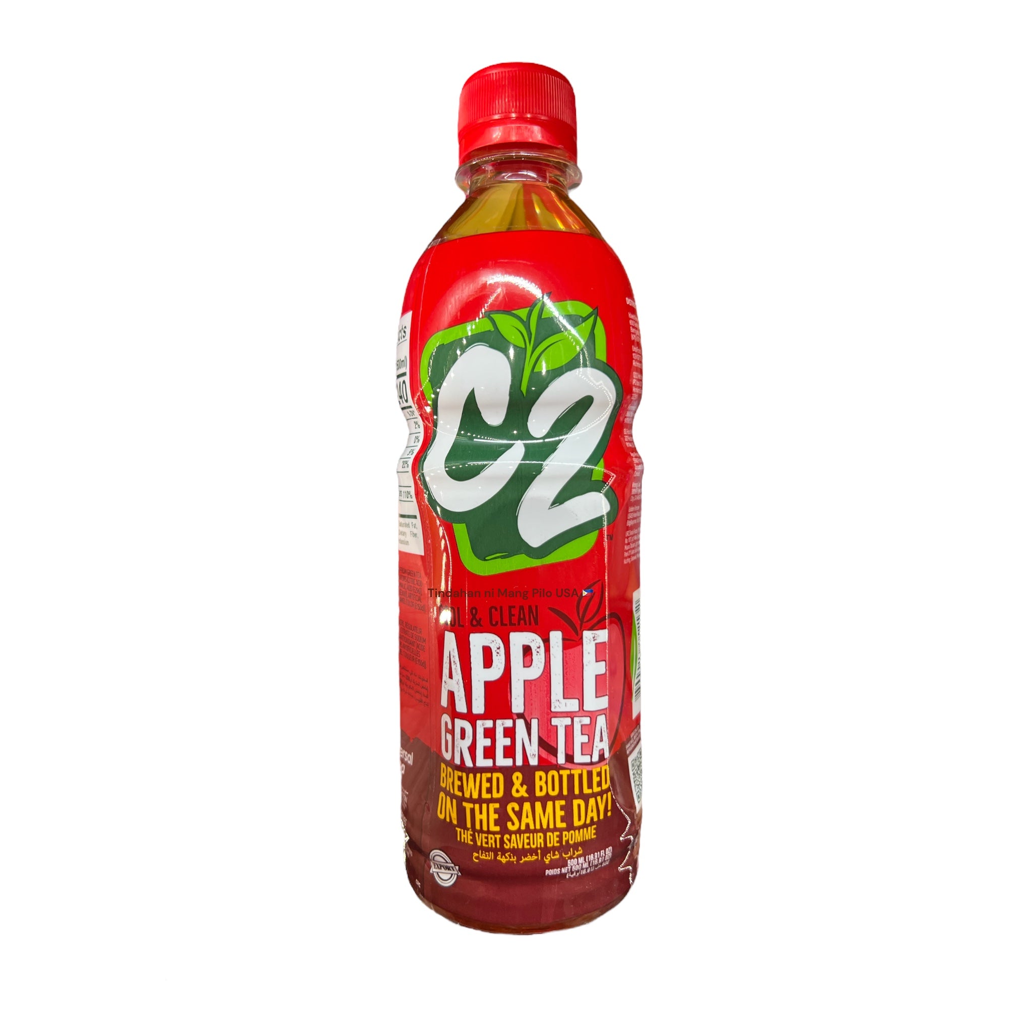 C2 Cool And Clean Apple Green Tea 500ml Tindahan Ni Mang Pilo USA C2 Cool And Clean Apple Green Tea 500ml Tindahan Ni Mang Pilo USA