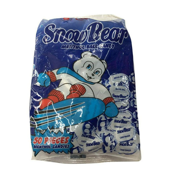 THE CANDYMAKER Snow Bear Menthol Ball Candy (50pcs) (230 g) – Tindahan ...